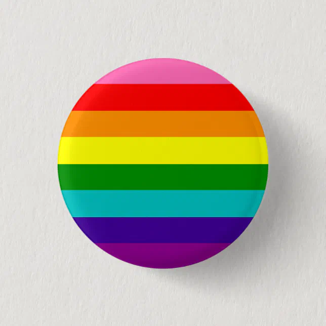 Original Pride Flag Badge Button | Zazzle