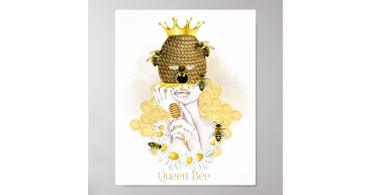 Original Queen Bee Print | Zazzle
