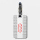 Original red number pi day mathematical symbol luggage tag | Zazzle