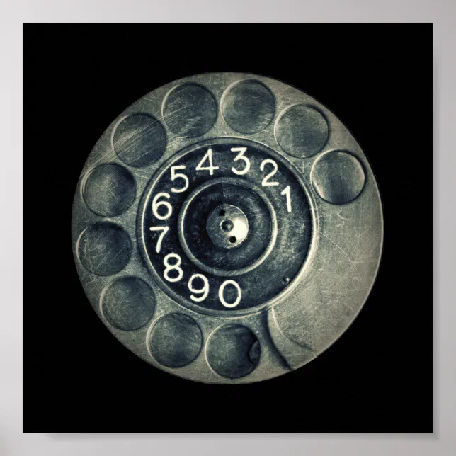 original rotary phone poster | Zazzle
