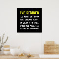 Original Weight Poster | Zazzle