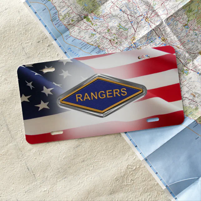 Original WWII Ranger Regiment License Plate | Zazzle