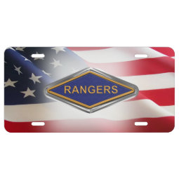 Original WWII Ranger Regiment License Plate | Zazzle
