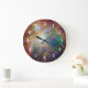 Orion Nebula Astronomy Photo Large Clock | Zazzle