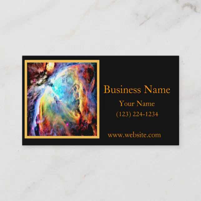 Orion Nebula Business Card | Zazzle