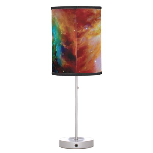Orion Nebula Hubble Spitzer Telescope Space Photo Table Lamp | Zazzle