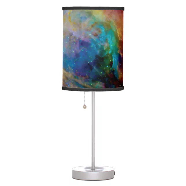 Orion Nebula Hubble Spitzer Telescope Space Photo Table Lamp | Zazzle