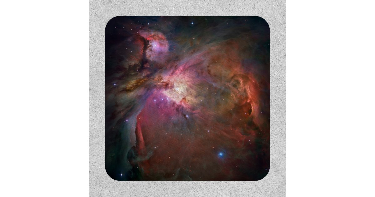 Orion Nebula Hubble telescope space universe cosmo Patch | Zazzle