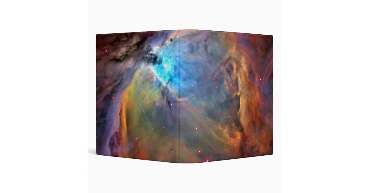 Orion Nebula Space Galaxy low contrast Binder | Zazzle