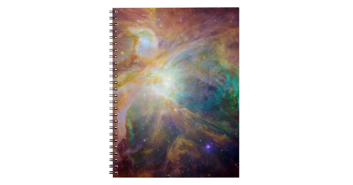 Orion Nebula Space Photo Notebook | Zazzle