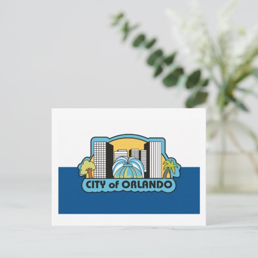Orlando Flag Postcard | Zazzle