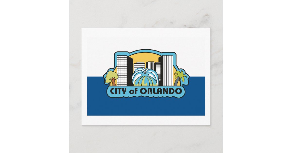 Orlando Flag Postcard | Zazzle