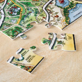 Orlando Florida Cartoon Map Jigsaw Puzzle | Zazzle