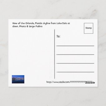 Orlando, Florida, U.S.A. Postcard | Zazzle