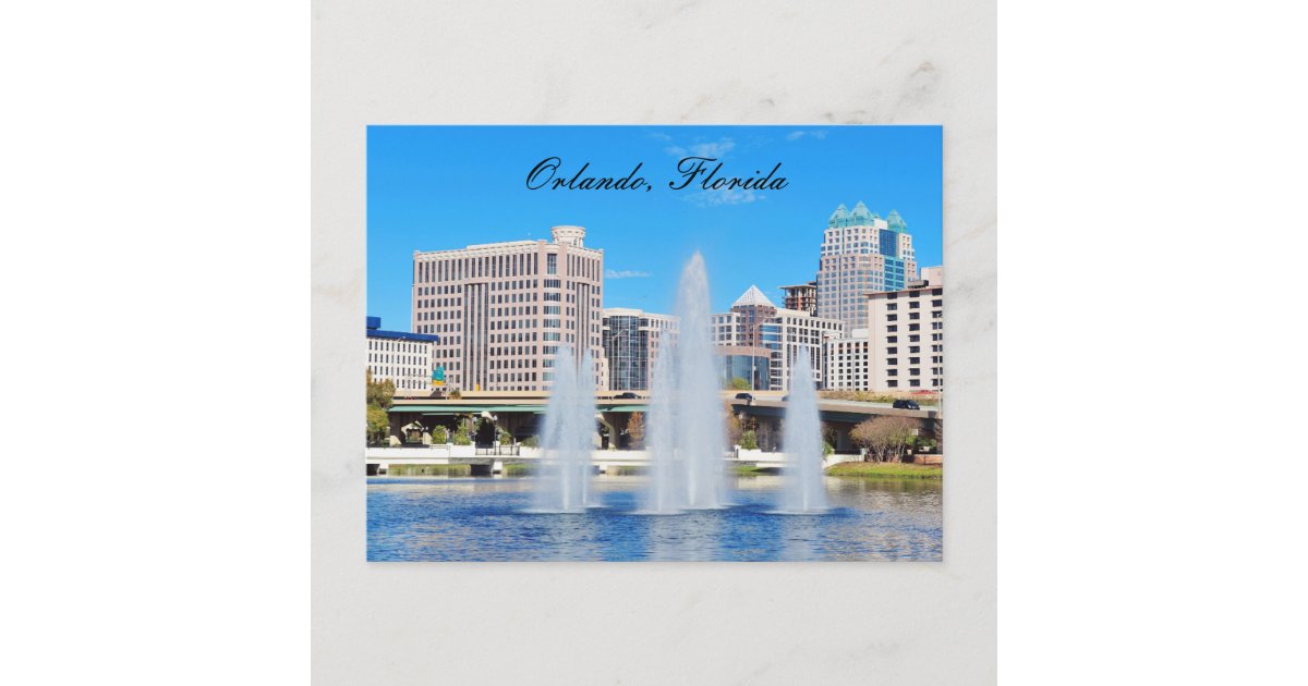 orlando postcard | Zazzle