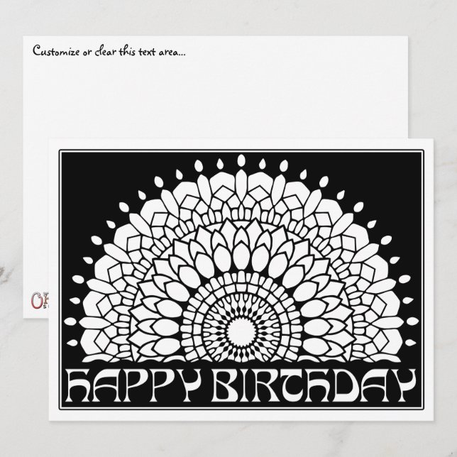 coloring birthday cards for adults