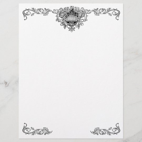 Ornate Letterhead | Zazzle.com
