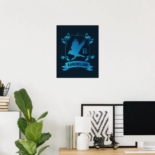 Ornate RAVENCLAW™ House Crest Poster | Zazzle