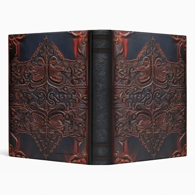 leather ring binder