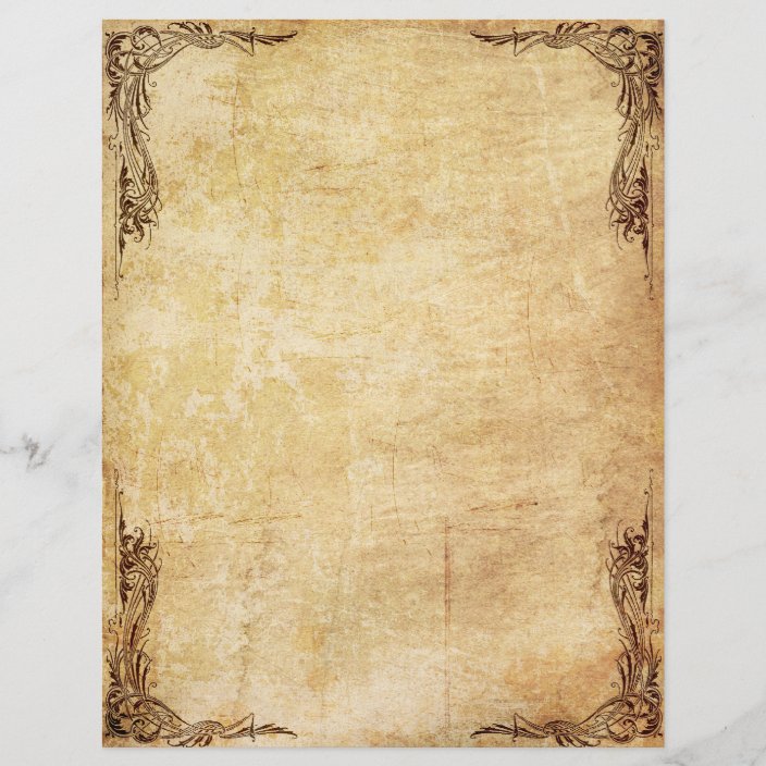 Ornate Vintage Letterhead | Zazzle.com