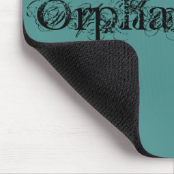 Orphan Black in chic script Mouse Pad | Zazzle