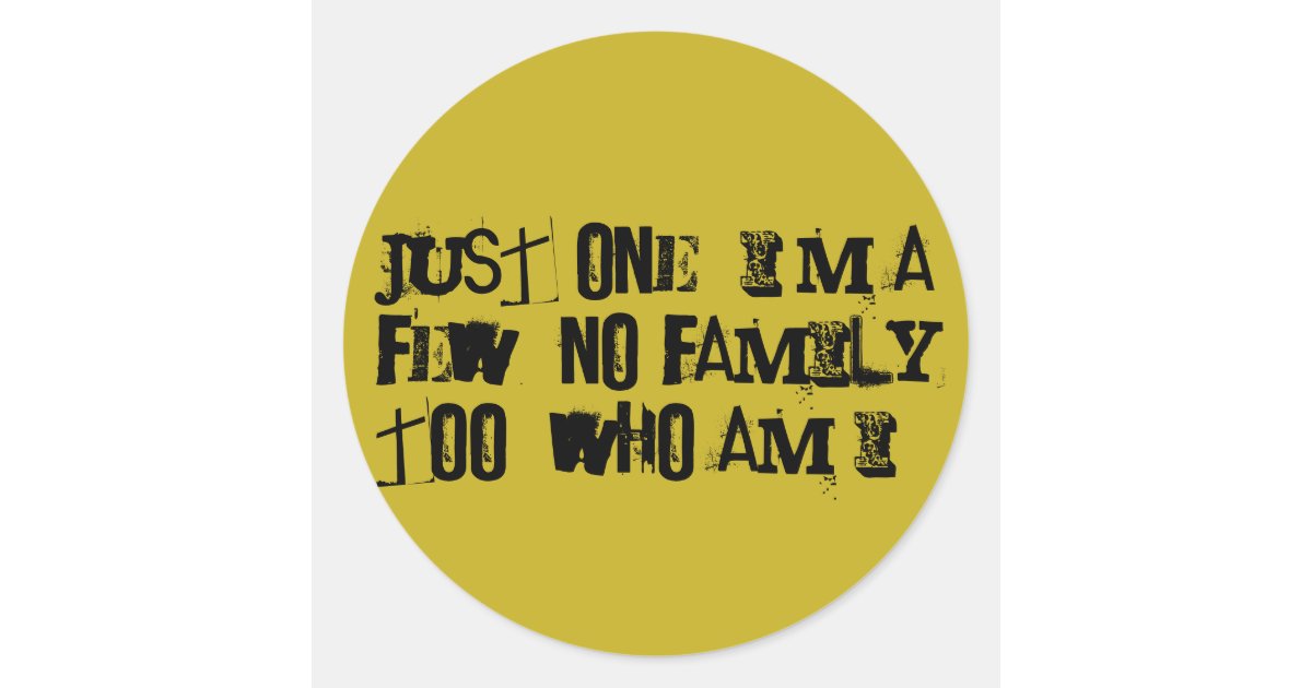 Orphan Black SESTRA pass phrase Classic Round Sticker | Zazzle