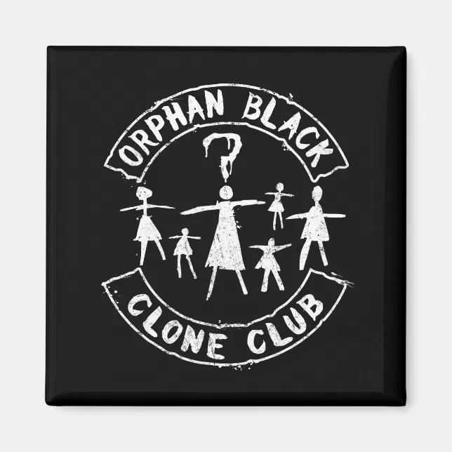 Orphan Black | Stick Figure Clone Club Magnet | Zazzle