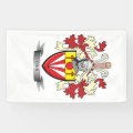 Orr Family Crest Coat of Arms Banner | Zazzle