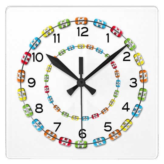Orthodontic Braces Office Clock | Zazzle.com