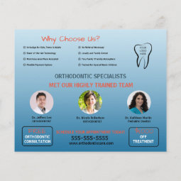 Orthodontic Practice Flyer | Zazzle
