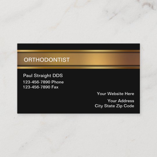 Orthodontist Business Cards | Zazzle.com
