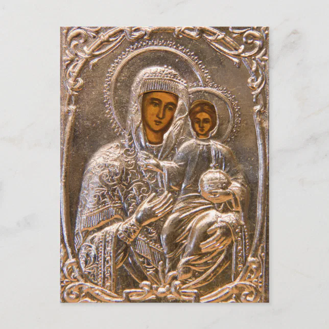 Orthodox icon postcard | Zazzle
