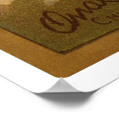 Orval Overall Cubs Baseball 1911 Poster | Zazzle