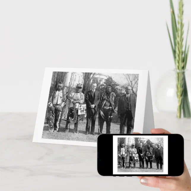 Osage Indians, 1925 Card | Zazzle