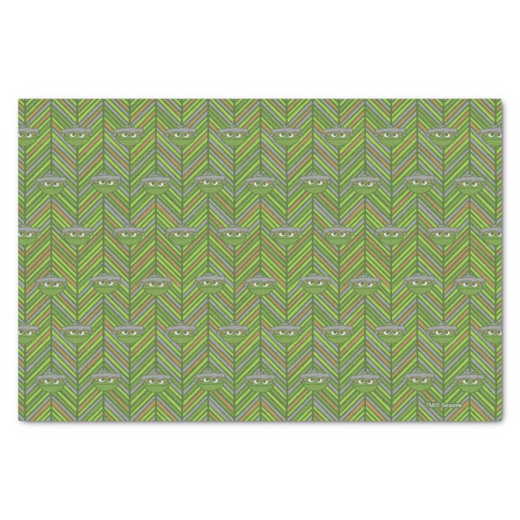 Oscar the Grouch | 80's Throwback Pattern Tissue Paper | Zazzle