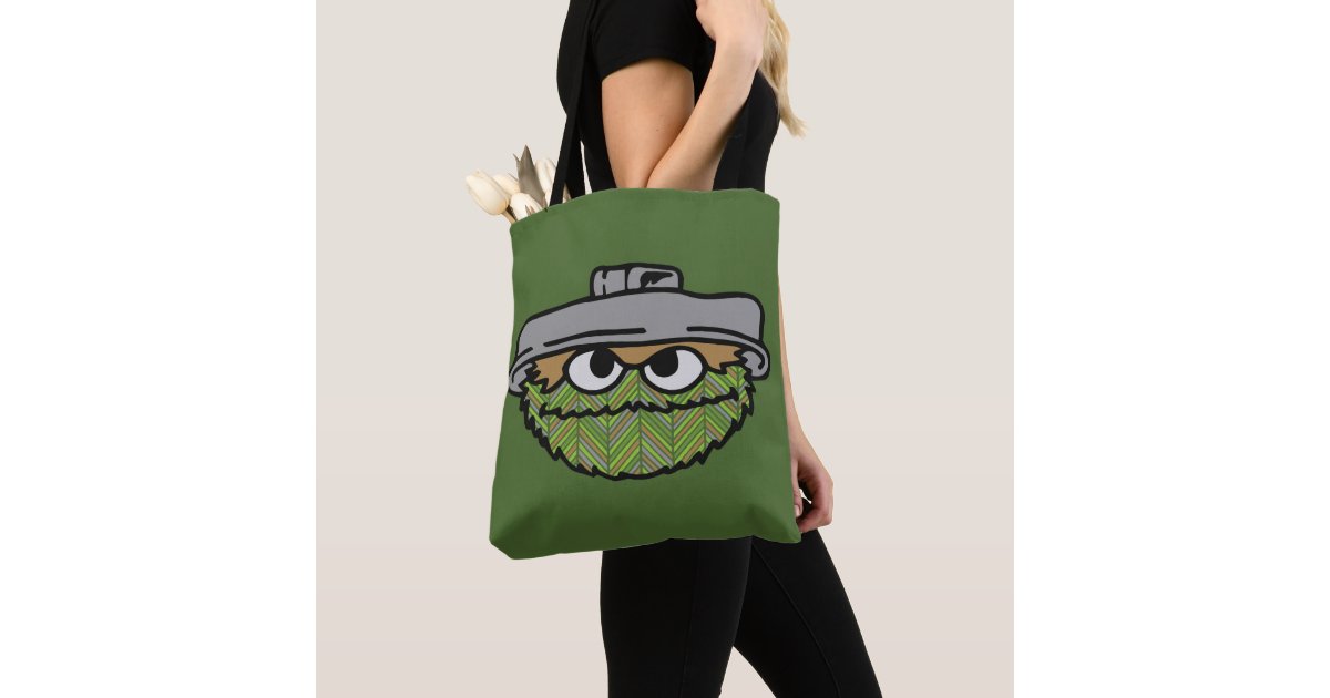 Oscar the Grouch | 80's Throwback Tote Bag | Zazzle