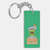 Oscar the Grouch Classic Style Keychain | Zazzle