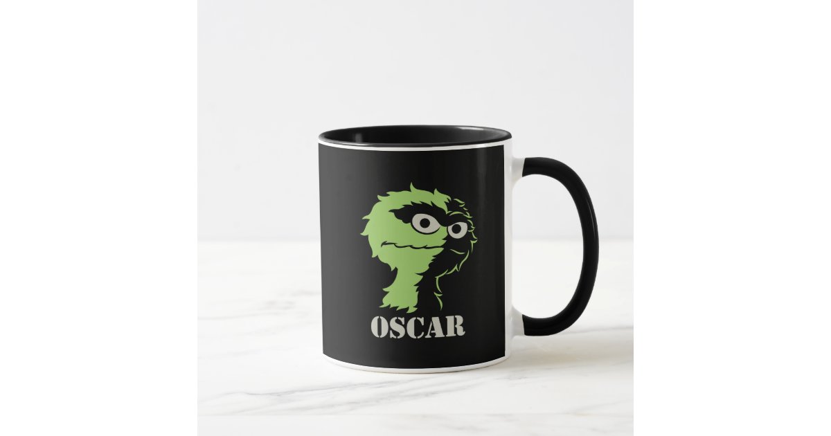 Oscar the Grouch Half Mug | Zazzle