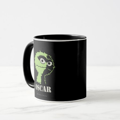 Oscar the Grouch Half Mug | Zazzle