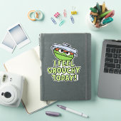 Oscar the Grouch | I Feel Grouchy Today! Sticker | Zazzle