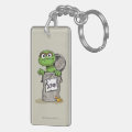 Oscar the Grouch Scram Keychain | Zazzle