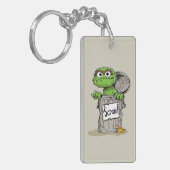 Oscar the Grouch Scram Keychain | Zazzle