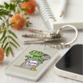 Oscar the Grouch Scram Keychain | Zazzle