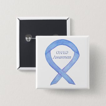 OSFED (Eating Disorder) Awareness Ribbon Pin | Zazzle