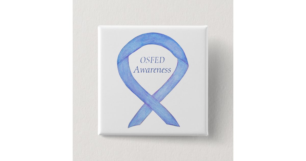 OSFED (Eating Disorder) Awareness Ribbon Pin | Zazzle