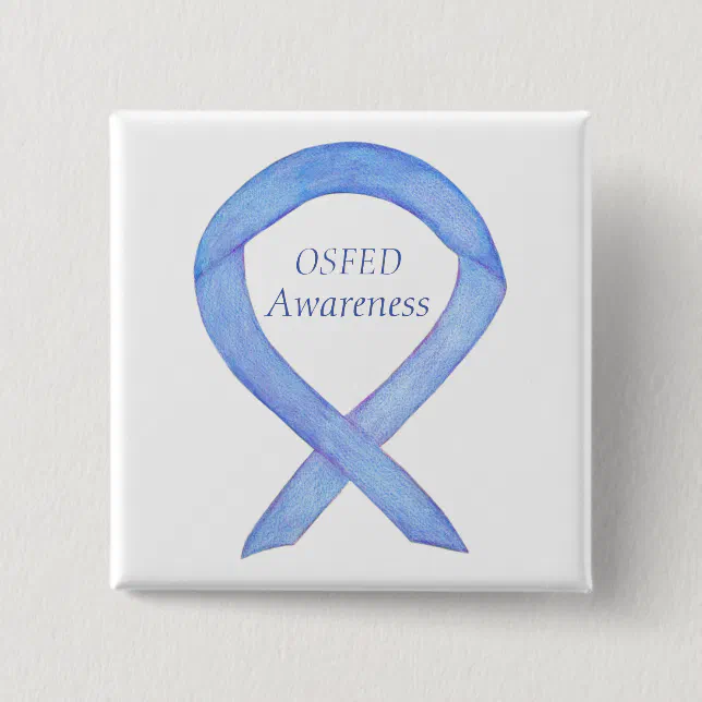 OSFED (Eating Disorder) Awareness Ribbon Pin | Zazzle