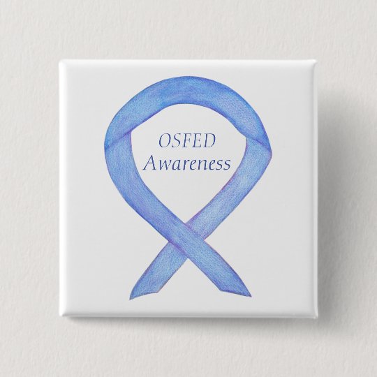 OSFED (Eating Disorder) Awareness Ribbon Pin | Zazzle.com