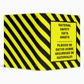 OSHA MSDS Binder | Zazzle
