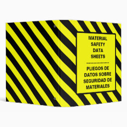 OSHA MSDS Binder | Zazzle