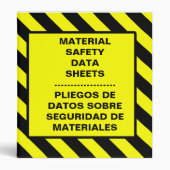 OSHA MSDS Binder | Zazzle